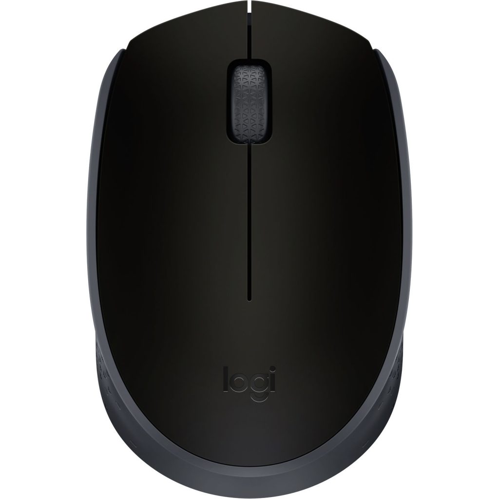 Logitech M170 Wireless Mouse-USB Receiver (Black)