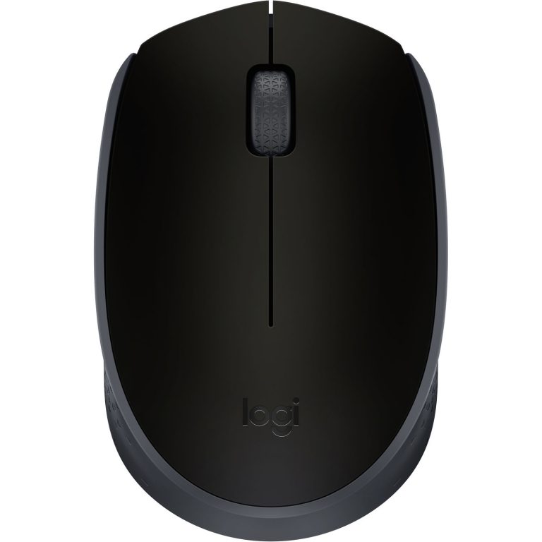 Logitech M170 Wireless Mouse-USB Receiver (Black)