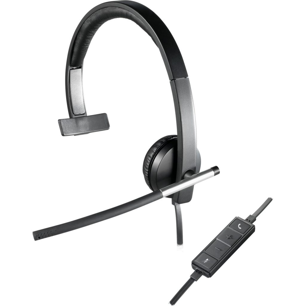 Logitech H650e USB Stereo Headset With Wideband Audio