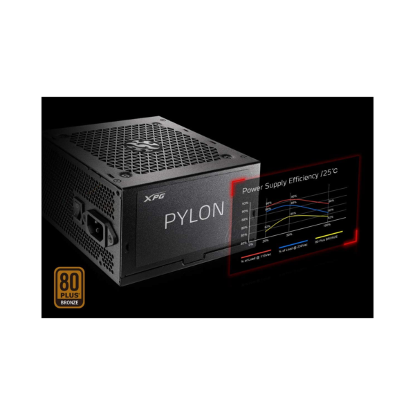 XPG Pylon 650W 80 Plus Bronze Certified Power Supply | Tech Arc | Price ...