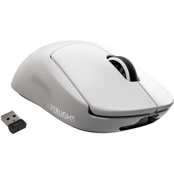 Logitech G Pro X Superlight Wireless Gaming Mouse – White