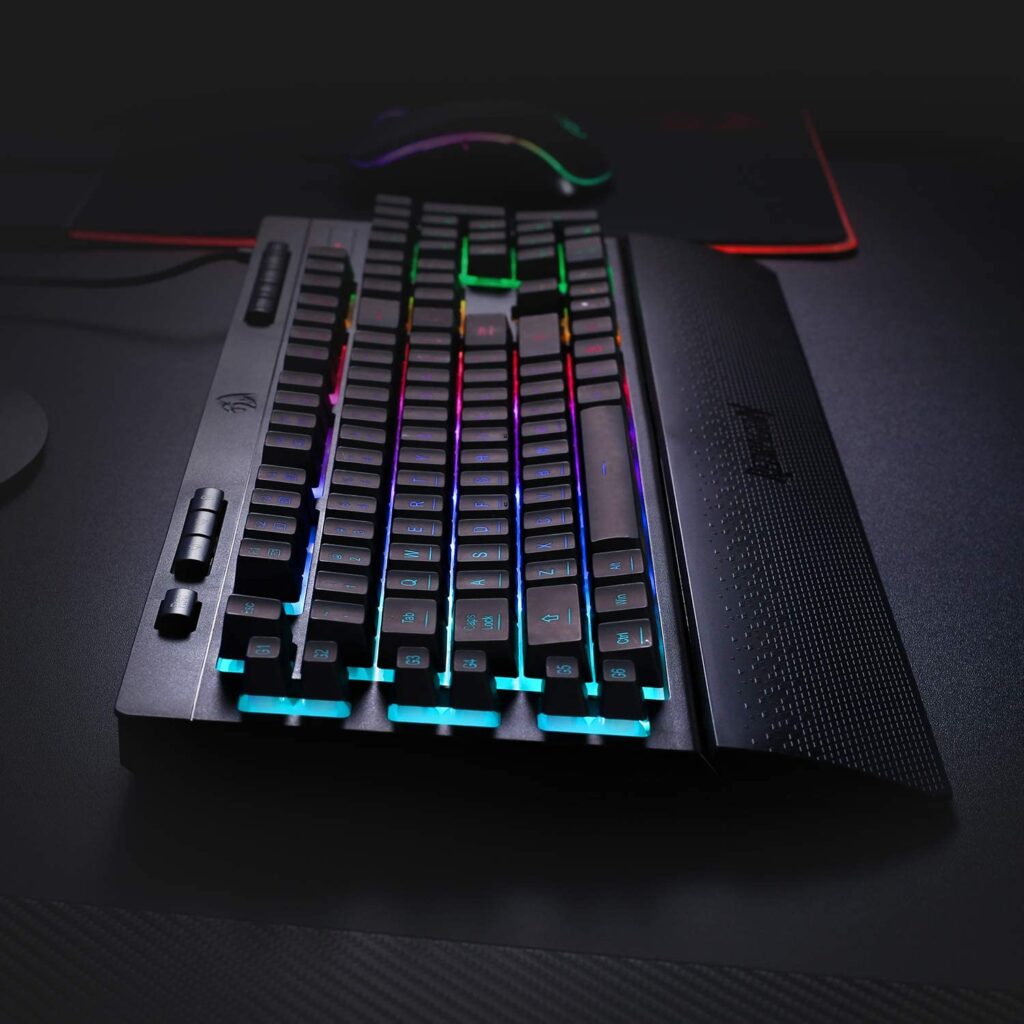 Redragon K512 Shiva RGB Backlit Membrane Gaming Keyboard - Tech Arc