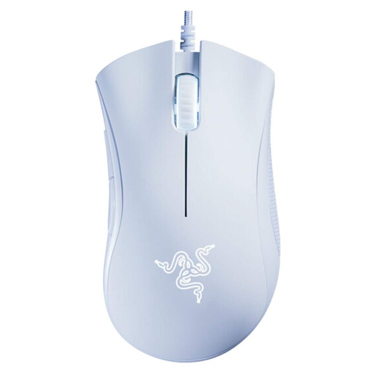 Razer DeathAdder Essential Ergonomic Gaming Mouse - White - Free Shipping