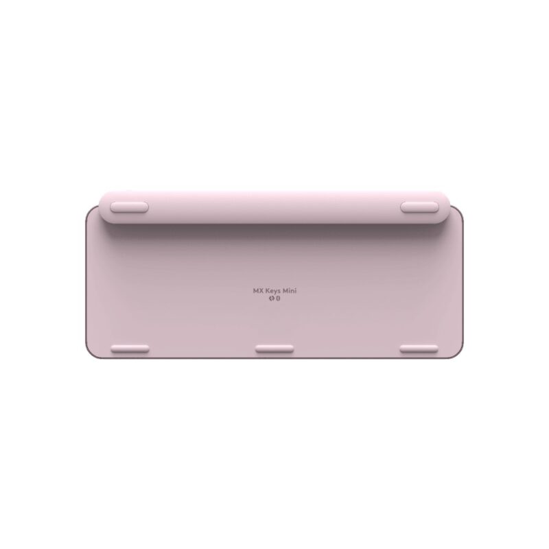 Logitech MX Keys Mini Minimalist Wireless Illuminated Keyboard - Pink