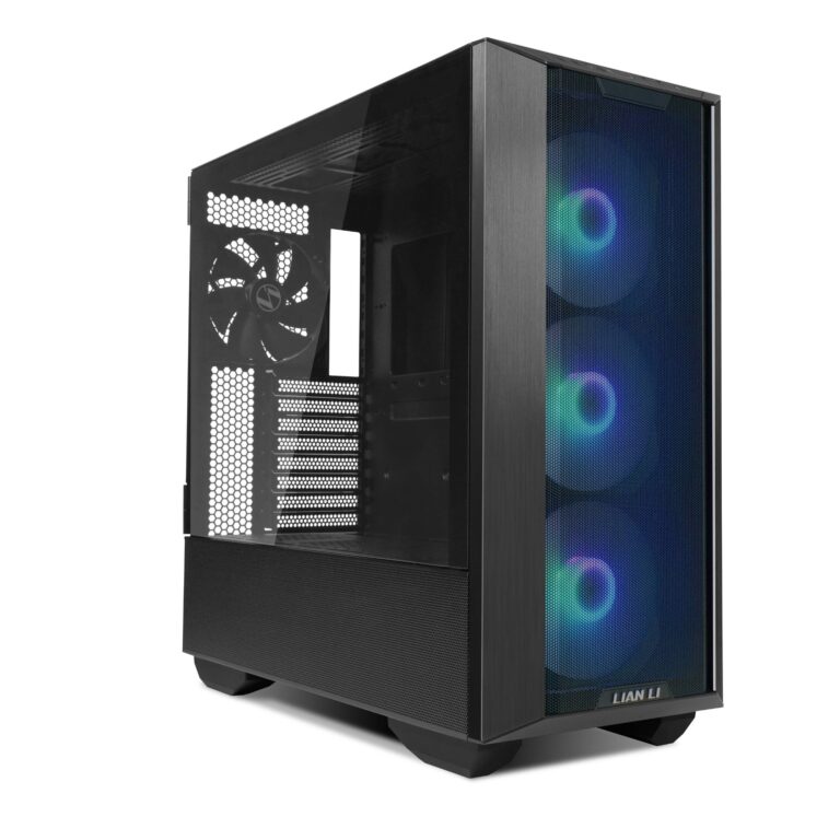 Lian Li LANCOOL III RGB Tower PC Case - Black