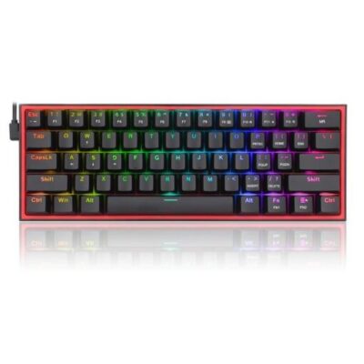 REDRAGON Fizz Pro K616 RGB Bluetooth Wireless Red Switches 3 Mode ...