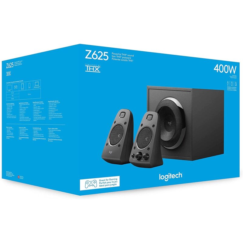 Logitech Z625 with Subwoofer and Optical Input Speaker System