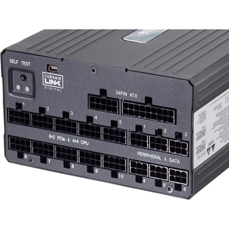 Corsair AX1600i Digital ATX 1600W 80+ Titanium Fully-Modular Power Supply