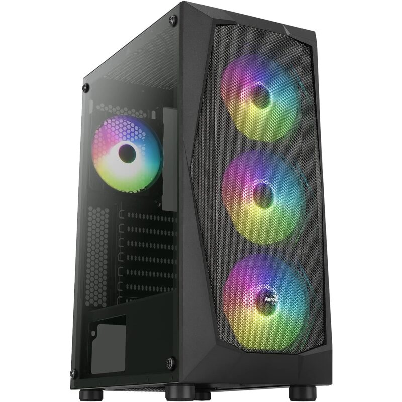 Aerocool FALCON Tempered Glass ATX Mid Tower Gaming Case