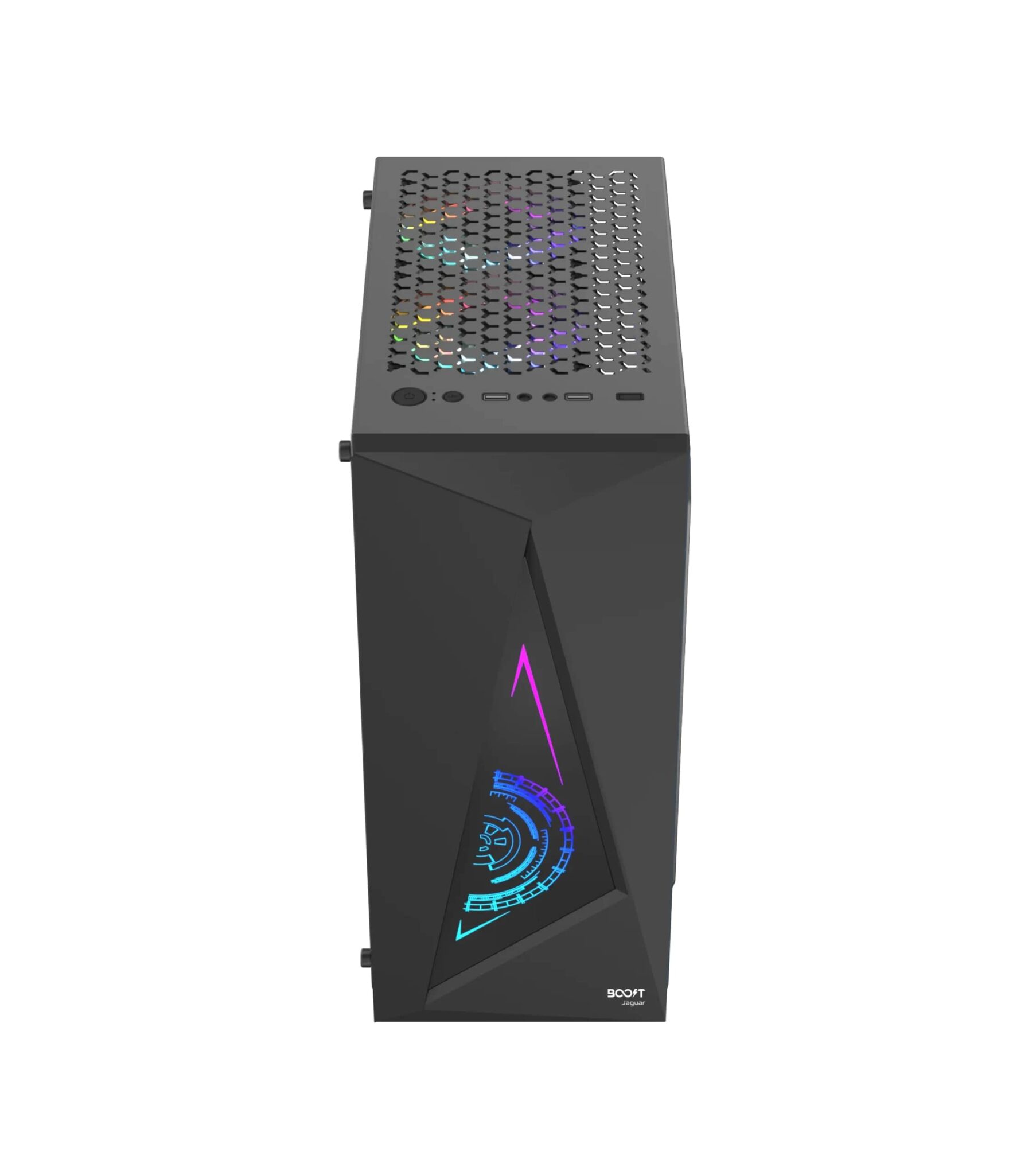 Boost Jaguar PC Case ATX and M-ATX With 3 Pre-Installed RGB Fans - Free ...