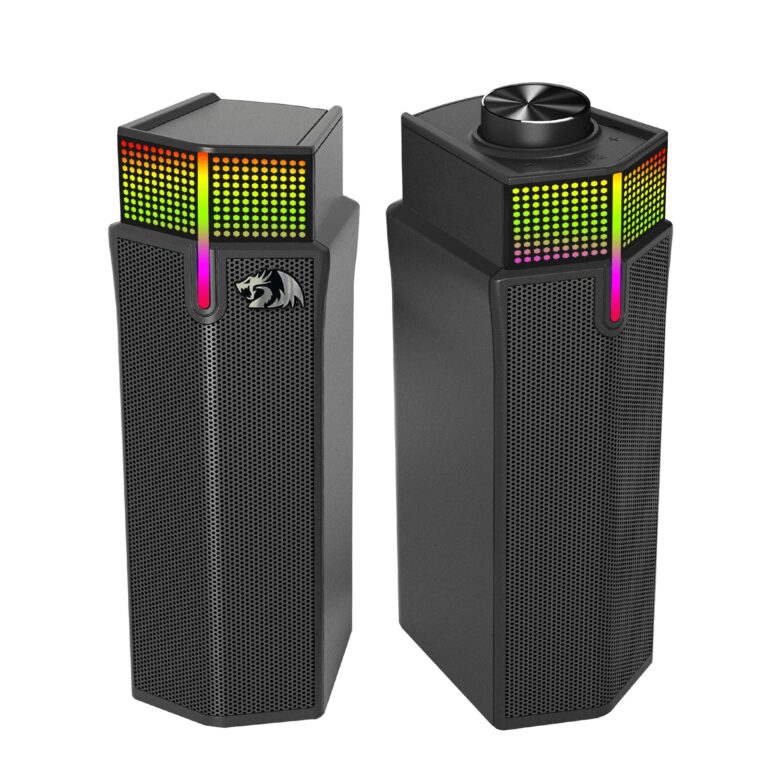 Redragon YORICK GS511 Wireless RGB Desktop Speakers, 2.0 PC Gaming ...