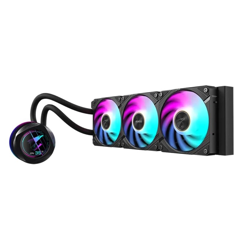 GIGABYTE Aorus Waterforce X II 360 AIO Liquid Cooler Black