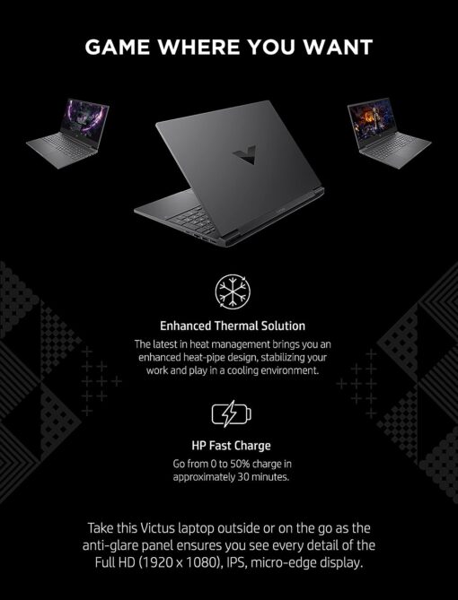 HP Victus 15 Gaming Laptop 15-FA0043TX (6L1R8PA)