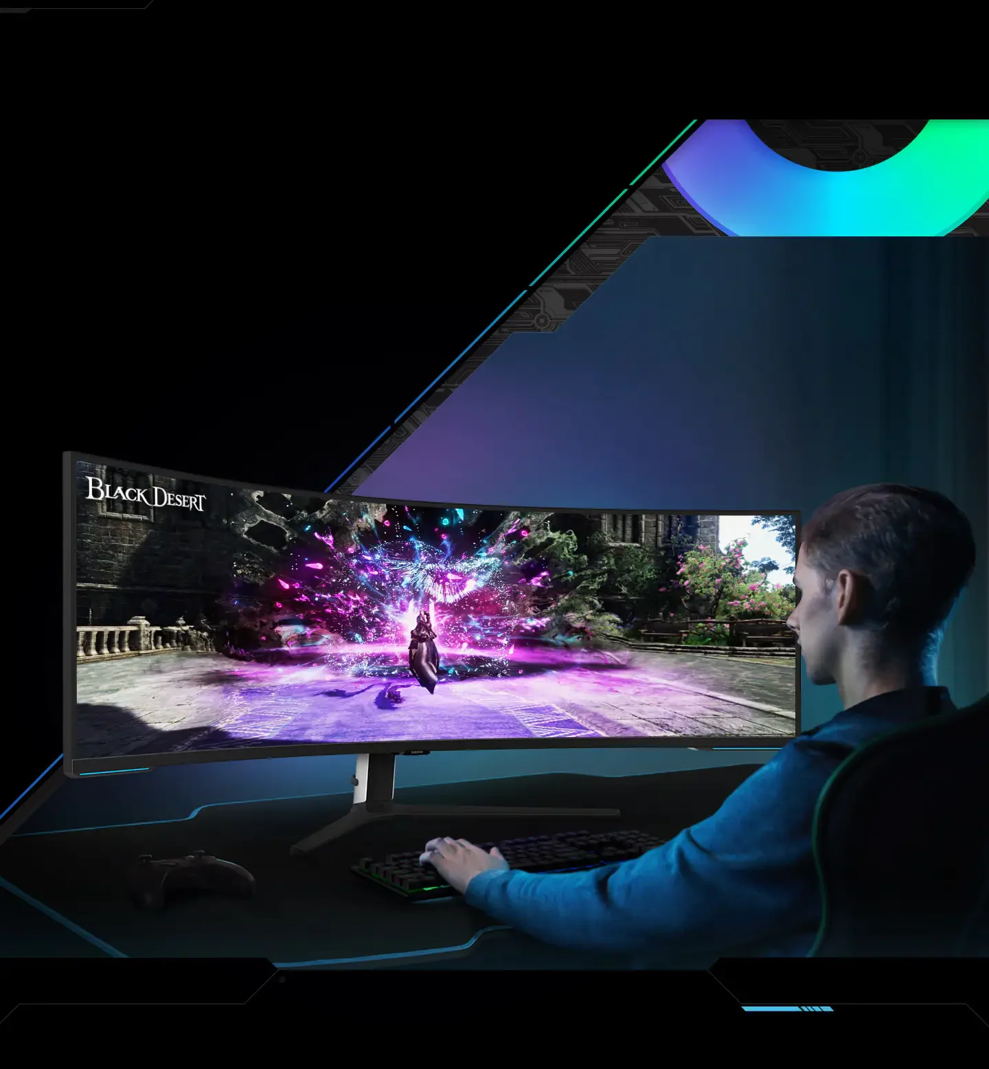 Samsung Odyssey G9 Neo Dual UHD Curved Gaming Monitor