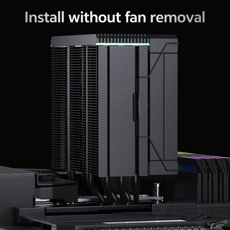 SNOWMAN MT4-V4 Digital ARGB Dual Tower CPU Cooler