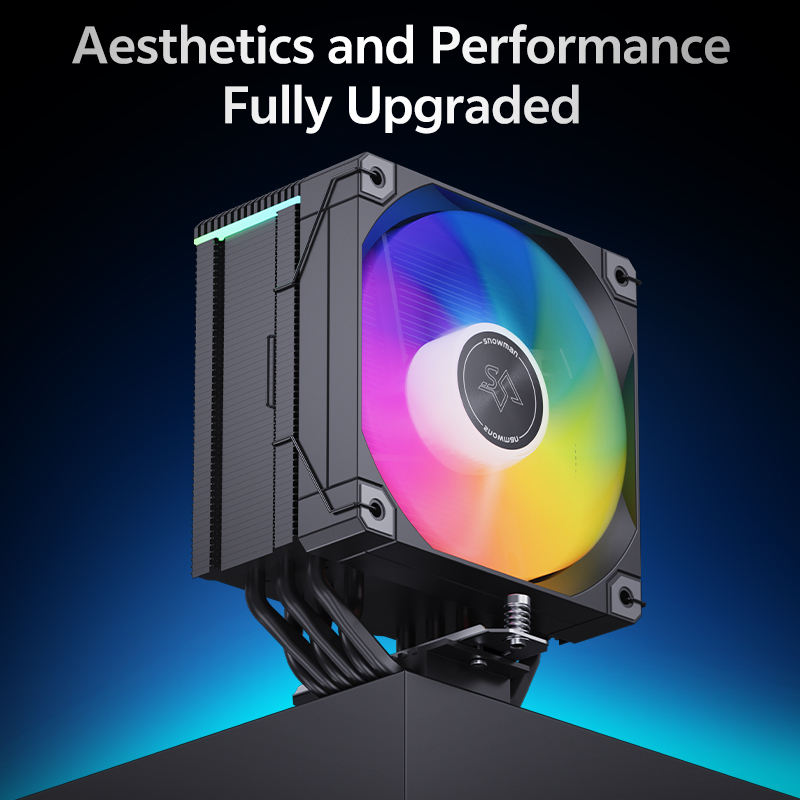 SNOWMAN MT4-V4 Digital ARGB Dual Tower CPU Cooler