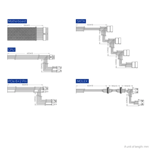 FSP VITA BD 650W ATX 3.1 Bronze Non Modular Power Supply