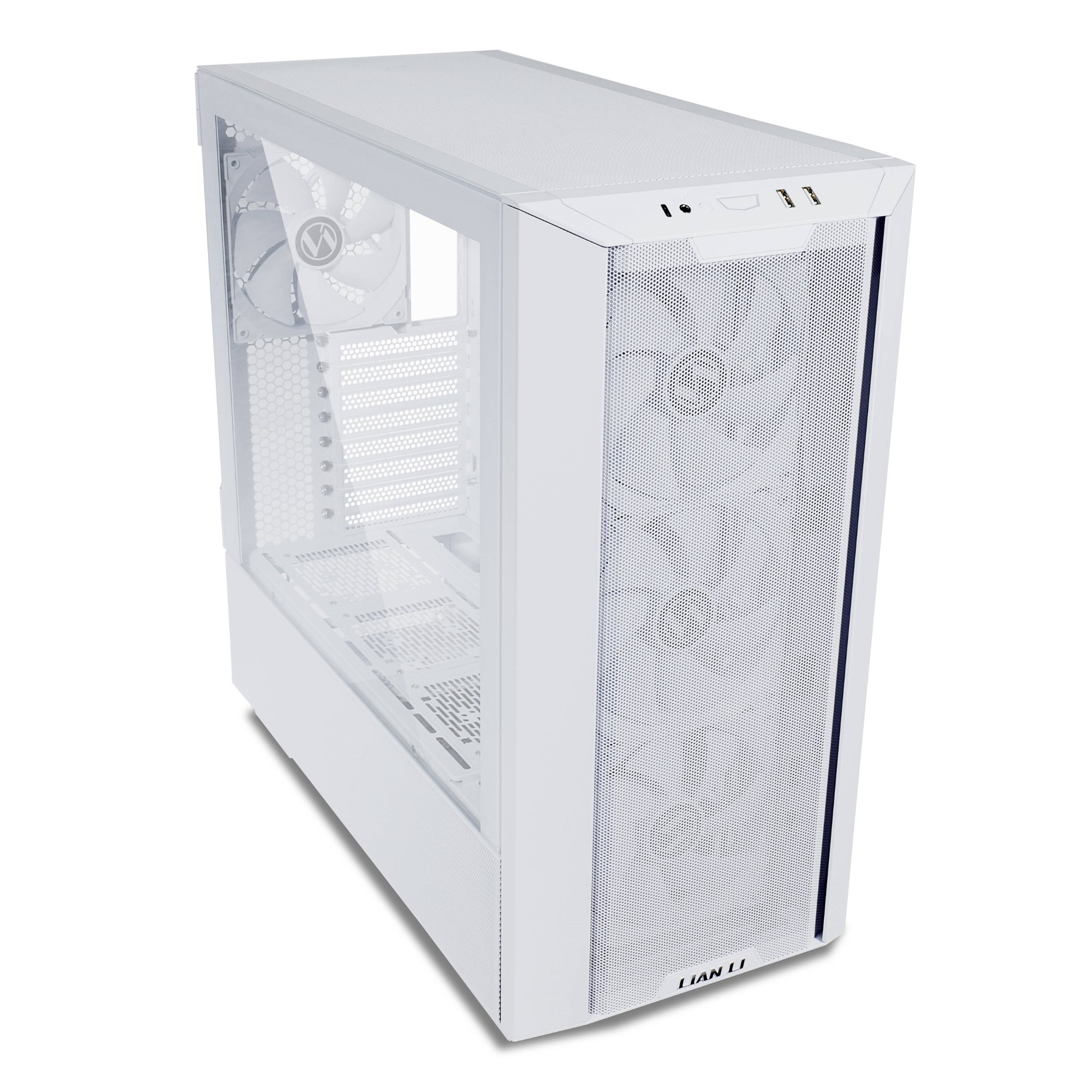 LIAN LI Lancool III Tempered Glass ATX Mid Tower Computer Case - White