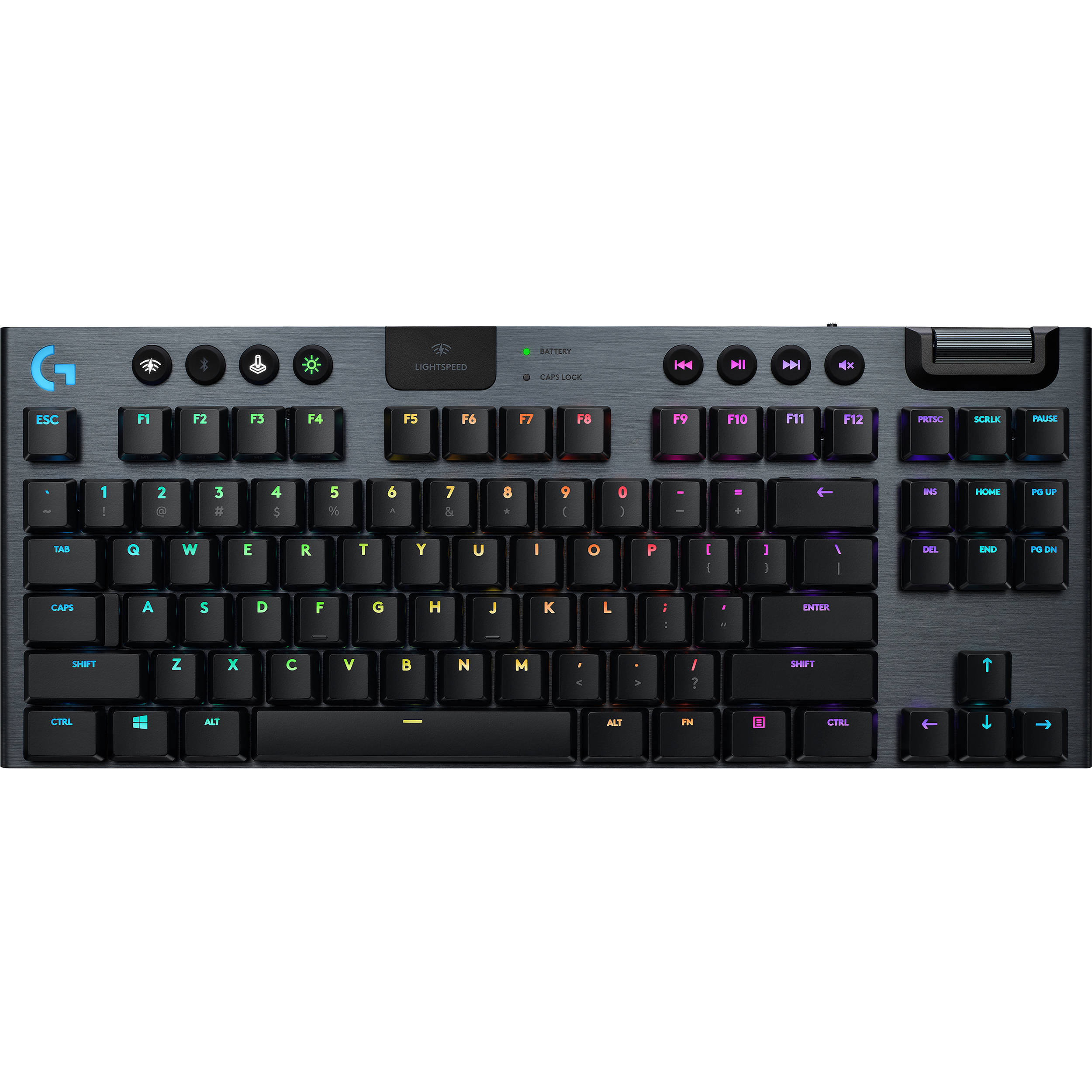 Logitech G915 TKL Tenkeyless Lightspeed Wireless RGB Mechanical Gaming ...