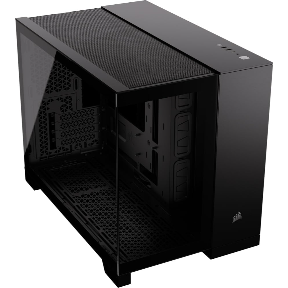 CORSAIR 2500X mATX Dual Chamber PC Case - Black