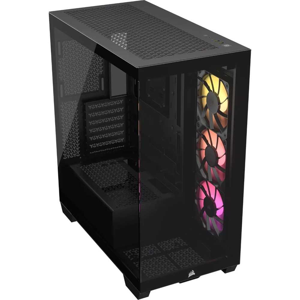 CORSAIR 3500X ARGB Mid-Tower ATX PC Case Black