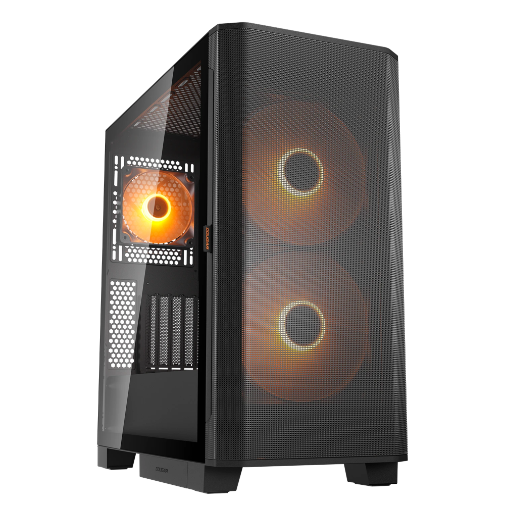 COUGAR AIRFACE FLO RGB E-ATX Mid Tower PC Case