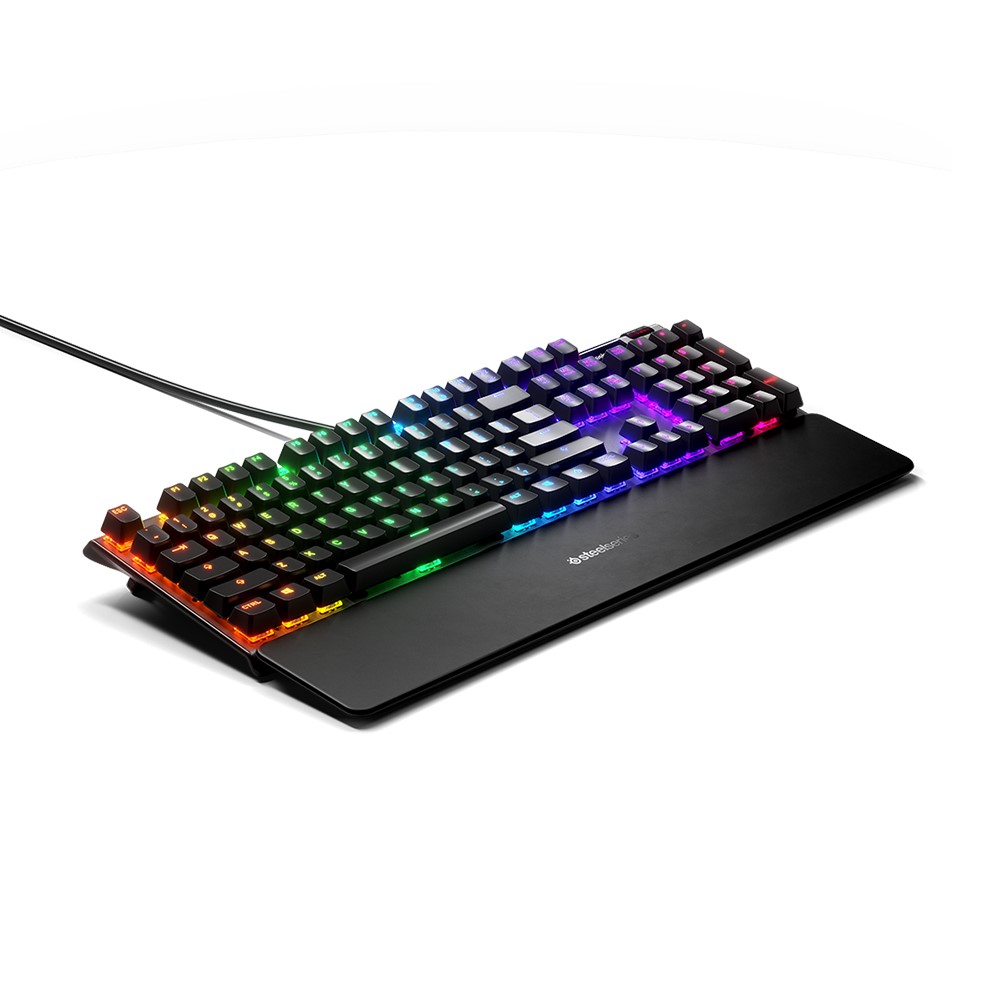 SteelSeries Apex 5 Hybrid Mechanical Gaming Keyboard – Per-Key RGB ...