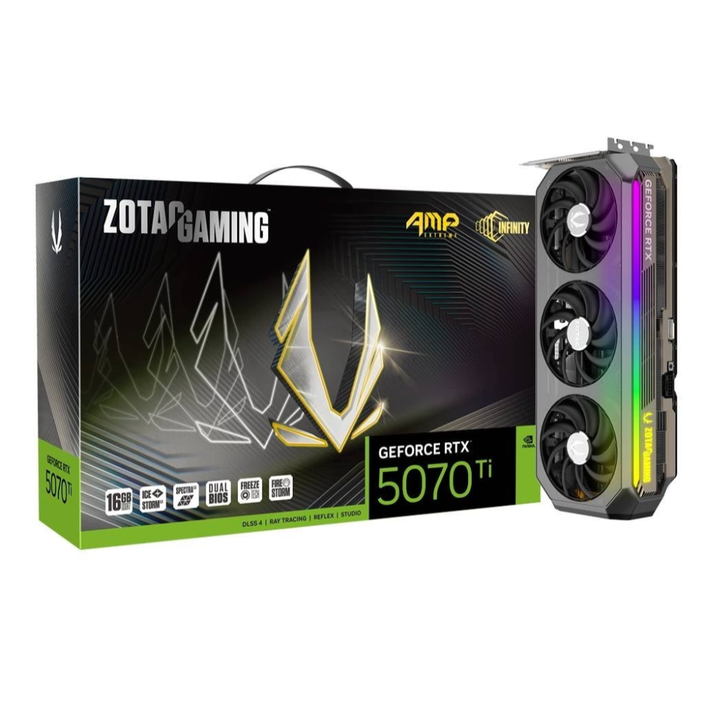 ZOTAC RTX 5070 Ti AMP Extreme INFINITY Graphics Card